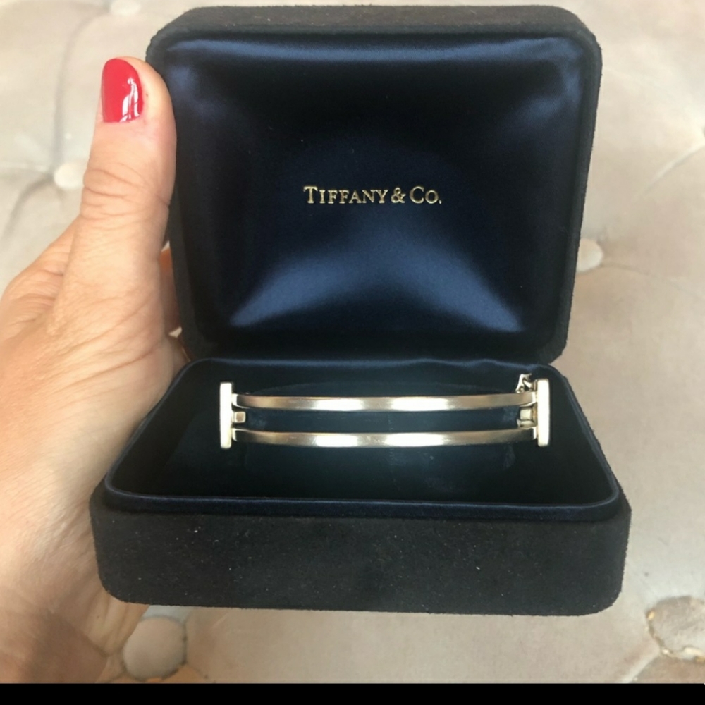 Unisex Tiffany & Co. Frank Gehry Axis Bangle - Gem